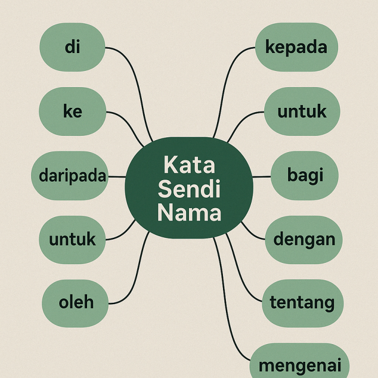 Kata Sendi Nama : Definisi, Jenis dan Contoh Ayat - Info Pelajar